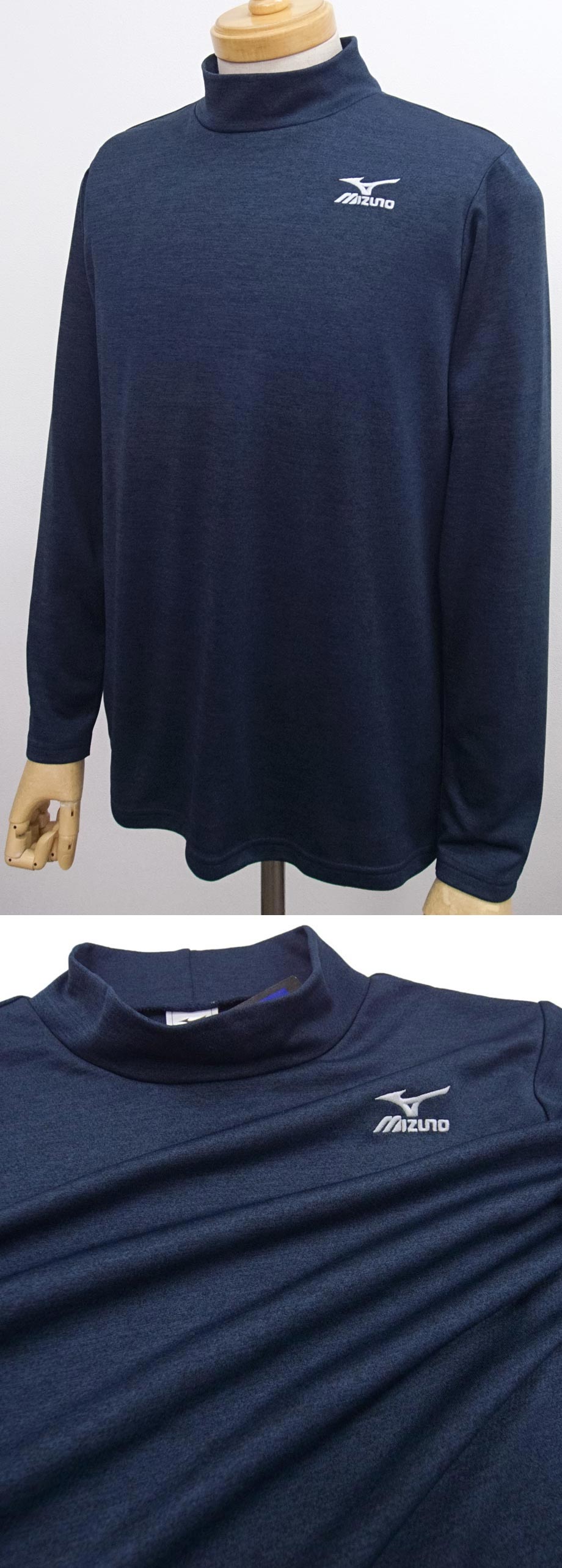 Yahoo!オークション - [新品]ミズノ MIZUNO【L】秋冬 裏起毛 モックネ...